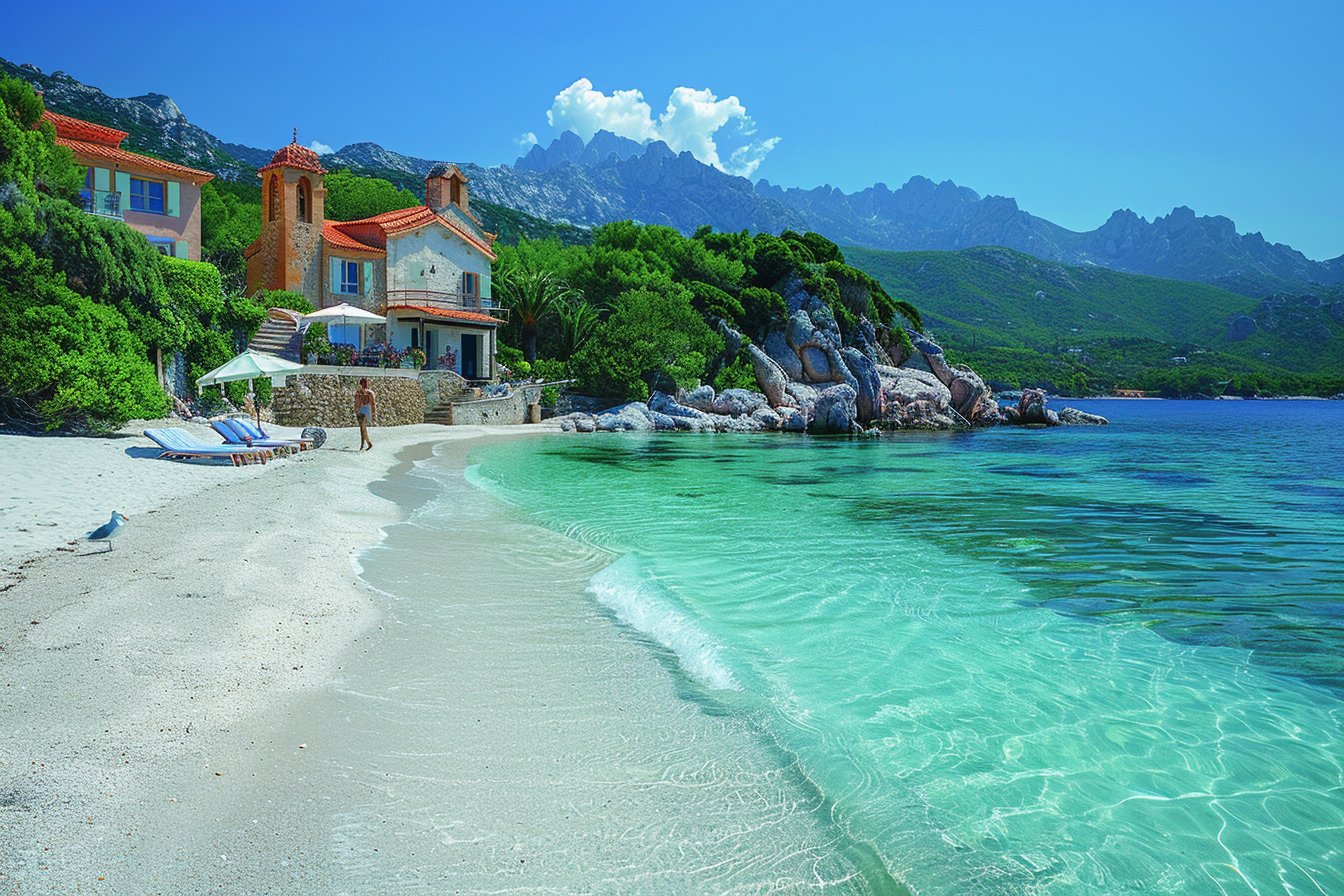 Découvrez la beauté d’un hôtel 5 étoiles en Corse avec plage privée ...