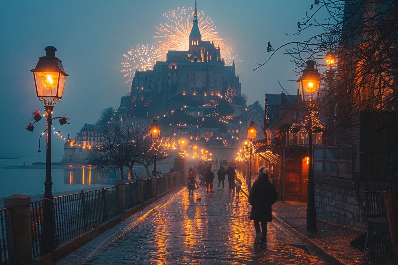 Fêter Noël au Mont Saint-Michel : une expérience féerique – Croissant ...