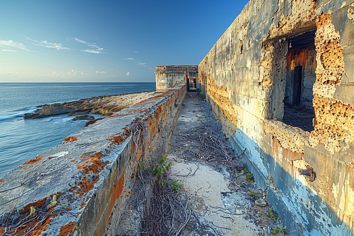 Le charme mystérieux des blockhaus de la plage du Lion – Croissant et ...
